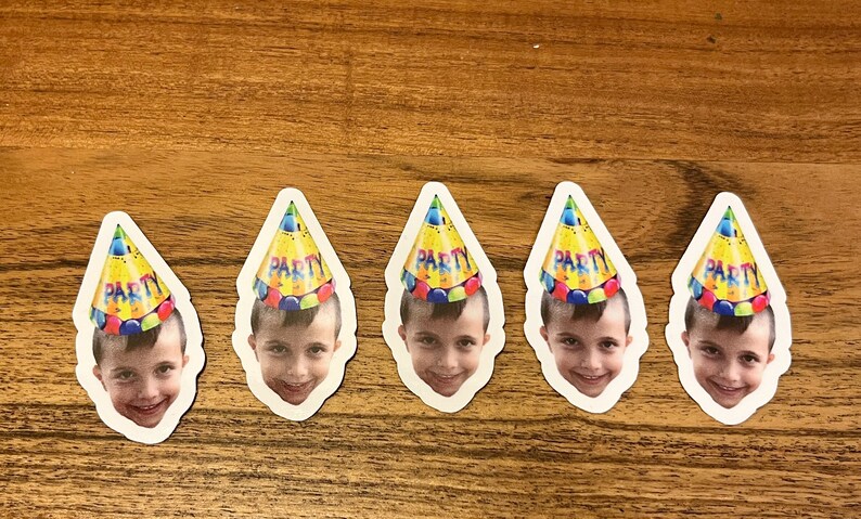 25 Custom Face Stickers Shipped Bachelorette Bachelor Face - Etsy