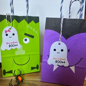 12 You've Been Booed, Halloween Tags, Boo Gram, Favor Tag, Boo, Boo ...