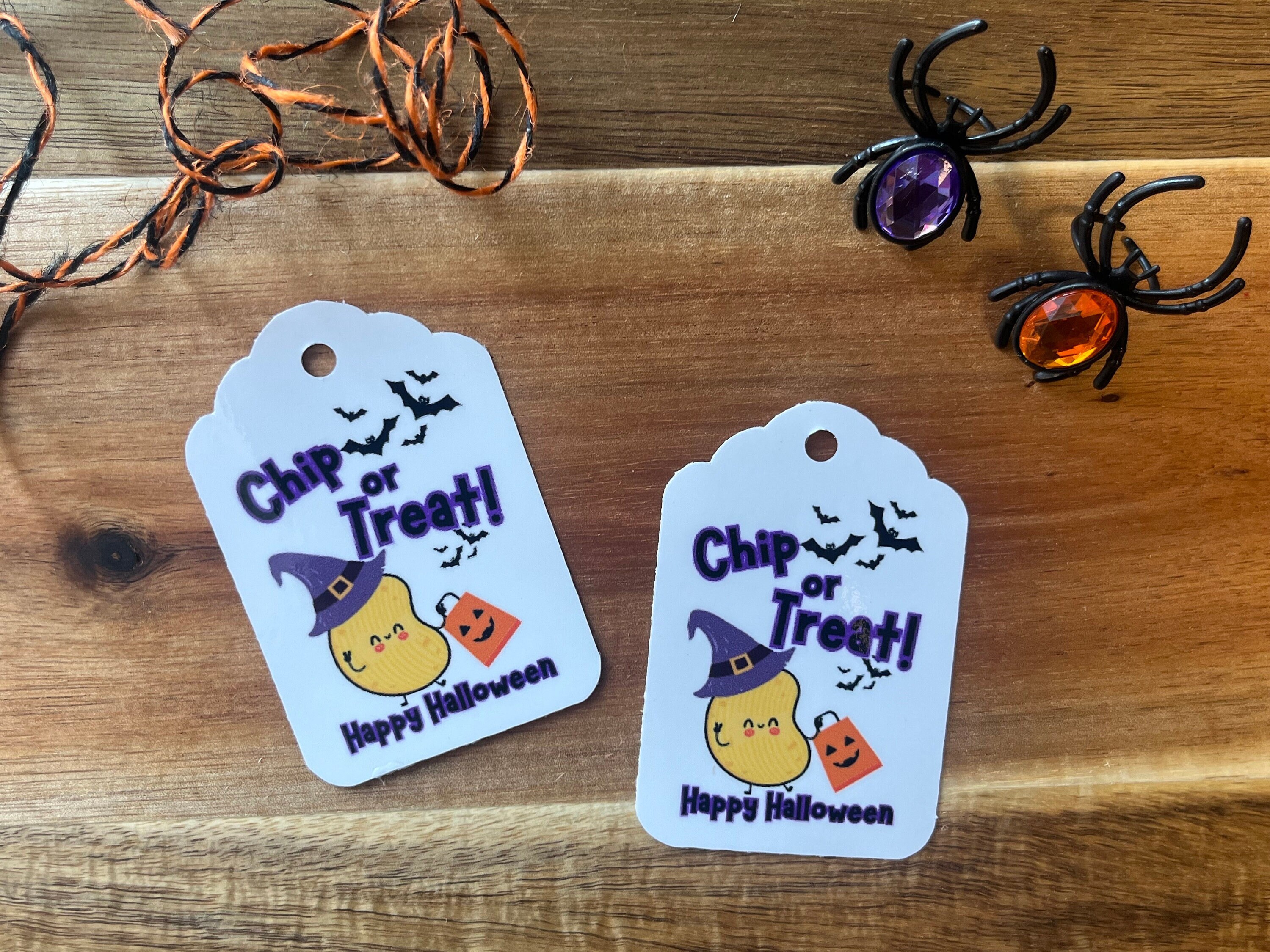 Personalized Halloween Treat Tags: Boo Gram Favor, Set of 12 - Etsy