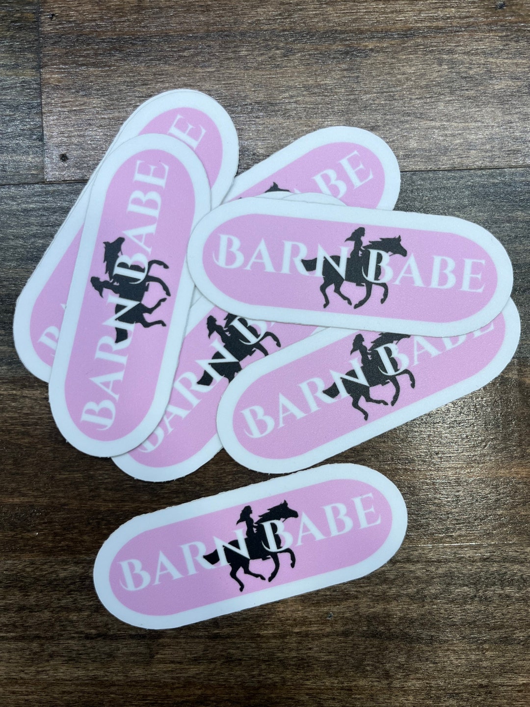 Barn Babe Sticker, Thoroughbred, Horse, Love, Sticker, Vinyl, Large ...