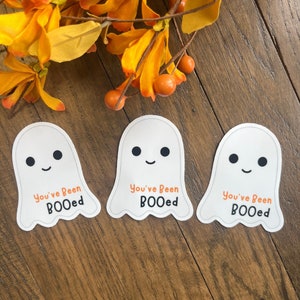 12 You've Been Booed, Halloween Tags, Boo Gram, Favor Tag, Boo, Boo ...