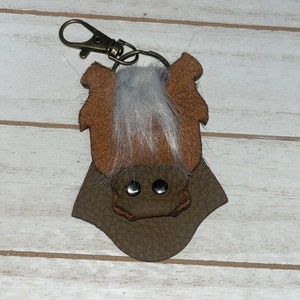 Leather Horse Keychain, Laser Engraved, Horse, Key Fob, Gift, Pony ...