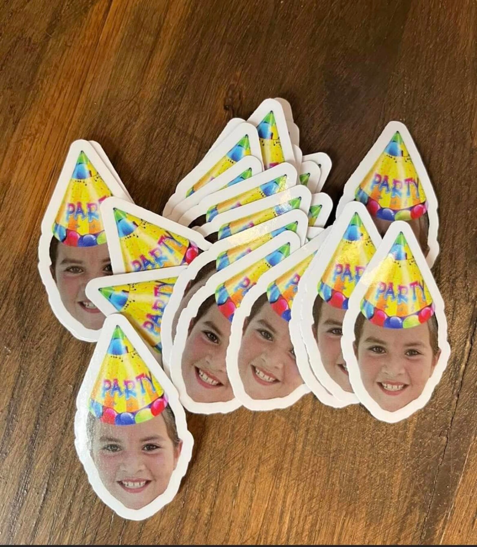 25 Custom Face Stickers, Shipped, Bachelorette, Bachelor, Face Stickers ...