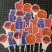 12 Basketball Themed Cupcake Toppers, Sports, Boy Party, Party Picks ...