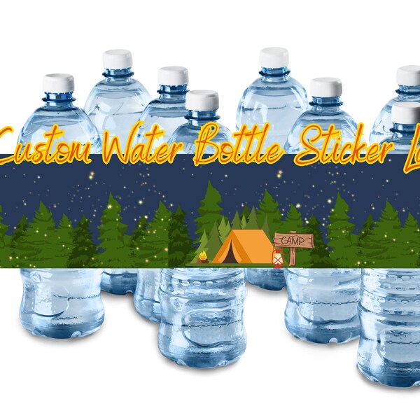 Water Bottle Stickers - Etsy