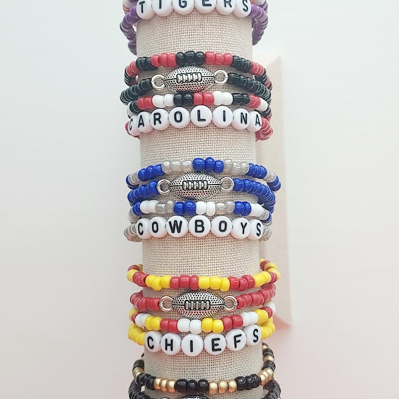 Football Bracelet - Etsy