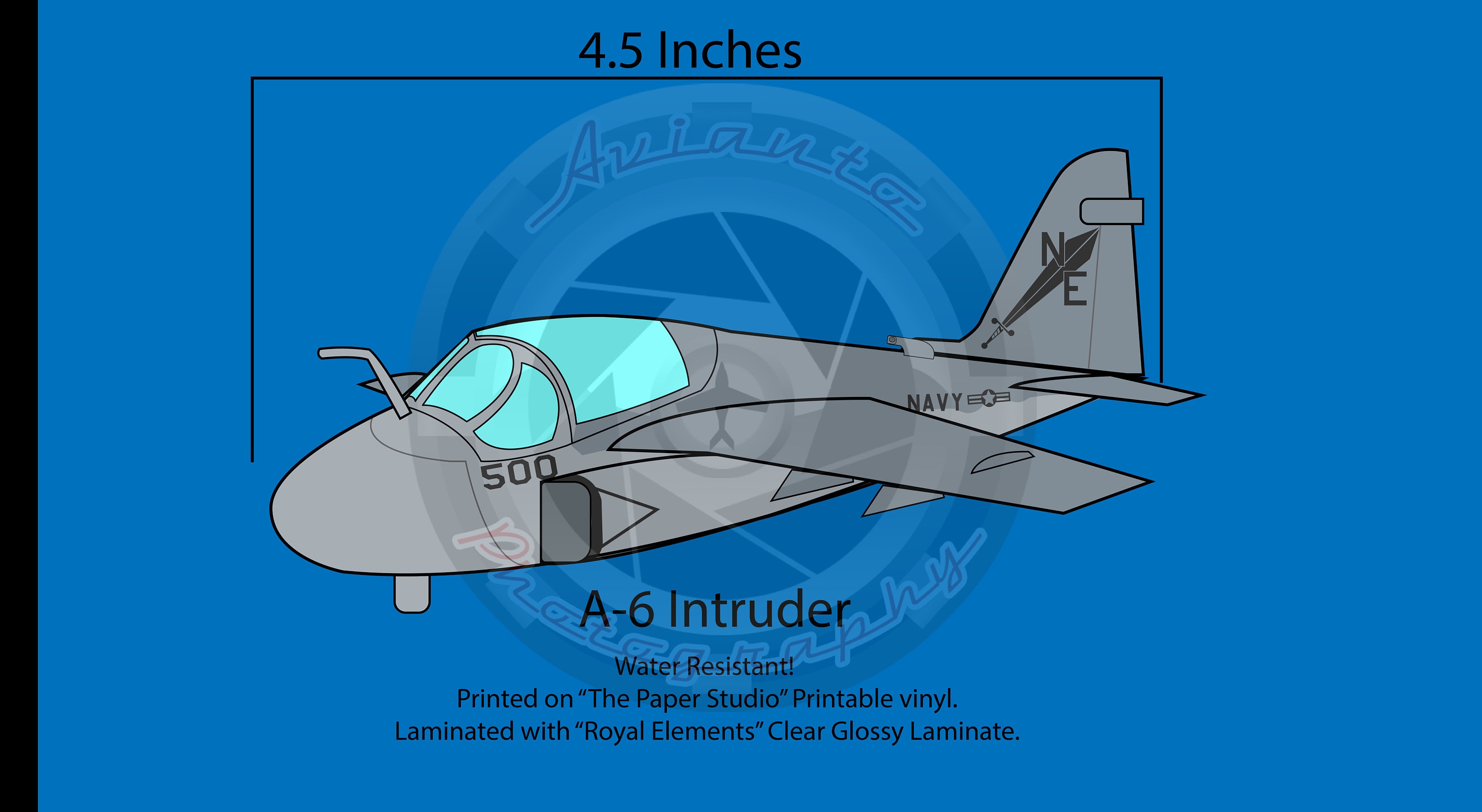 Airplane Stickers, EA-6B Prowler and A-6 Intruder, Water Resistant - Etsy