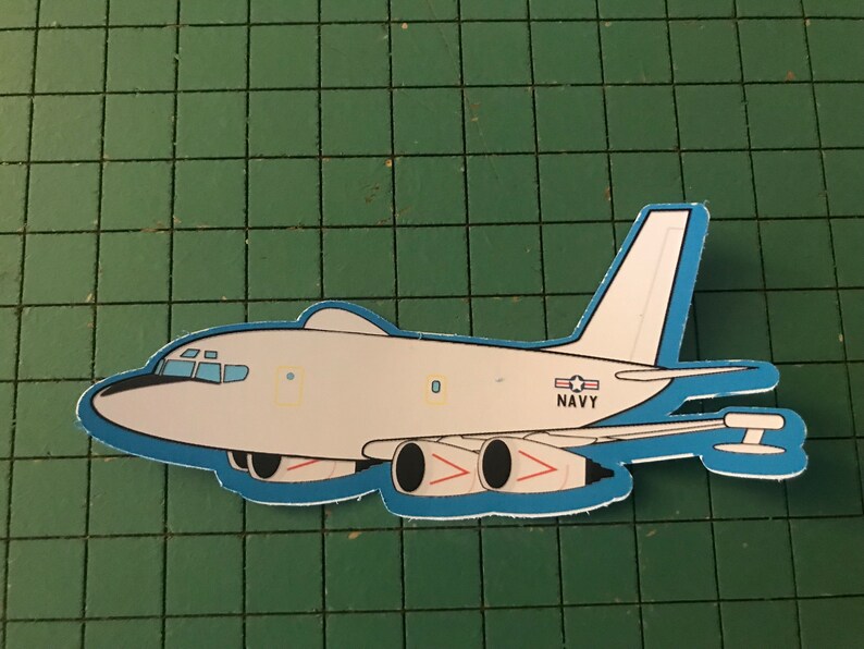 Airplane Stickers, E-6B Mercury Sticker - Etsy