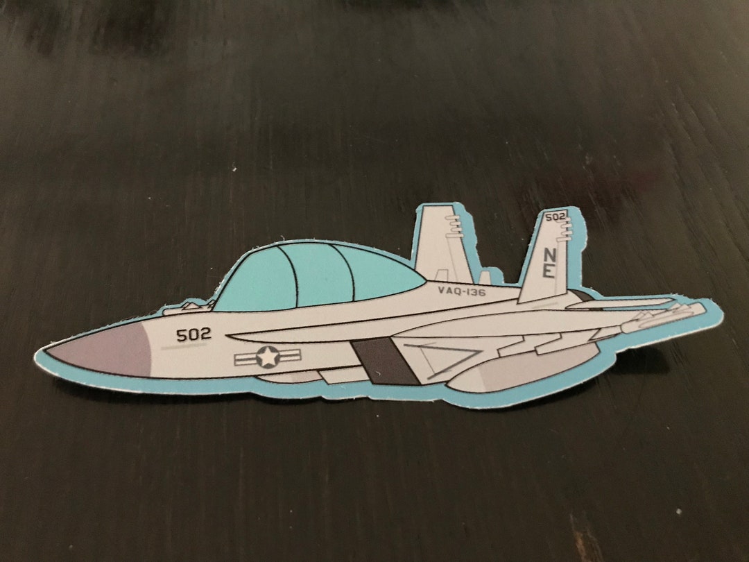 Airplane Stickers, EA-18 Growler Sticker - Etsy