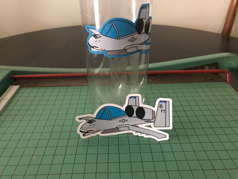 Airplane Stickers A-10 Warthog Sticker - Etsy