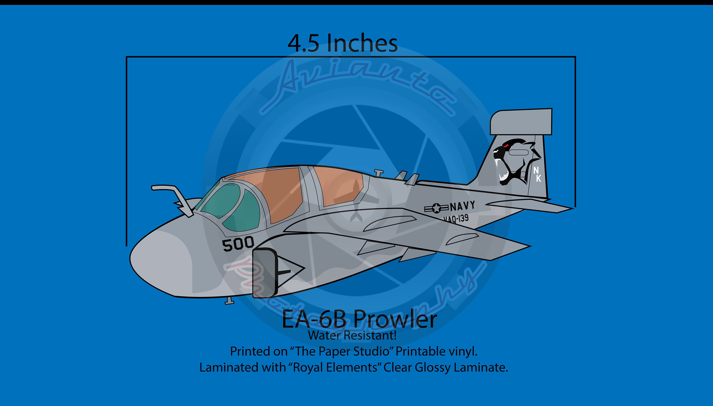 Airplane Stickers, EA-6B Prowler and A-6 Intruder, Water Resistant - Etsy
