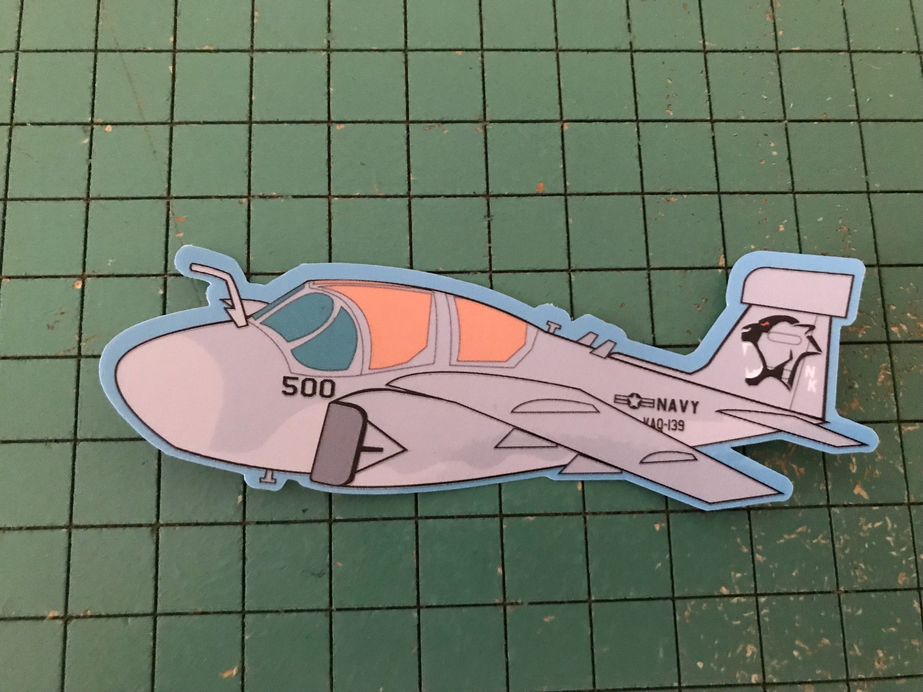 Airplane Stickers, EA-6B Prowler and A-6 Intruder, Water Resistant - Etsy