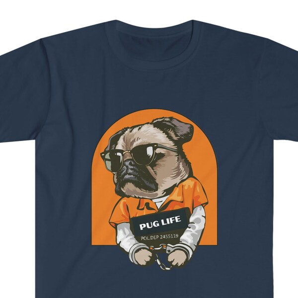 Pug Life Shirt - Etsy