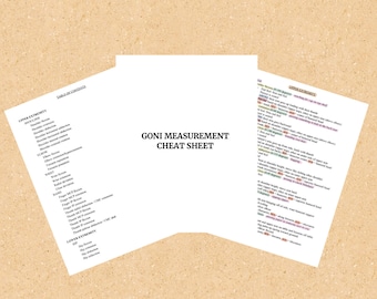 Manual Muscle Testing and Goniometry Cheat Sheet - Etsy