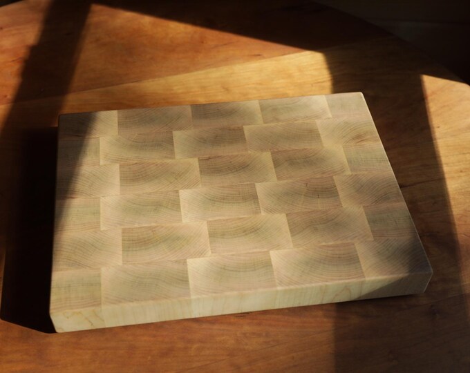 Soft Maple End Grain Cutting Board - Etsy