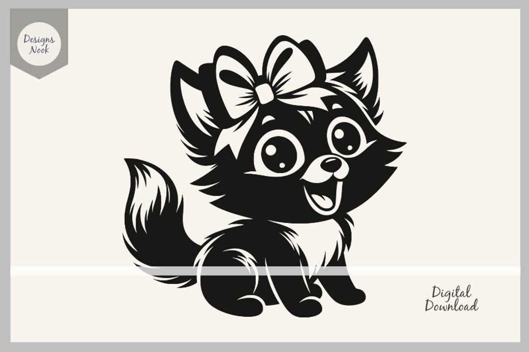Wolf SVG, Baby Wolf Svg, Wolf Clipart, Wolf Vector, Baby Animal Svg ...
