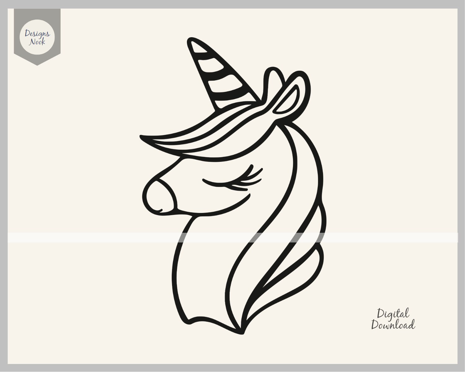 Unicorn SVG File Baby Unicorn Svg Cute Unicorn Baby Shower - Etsy
