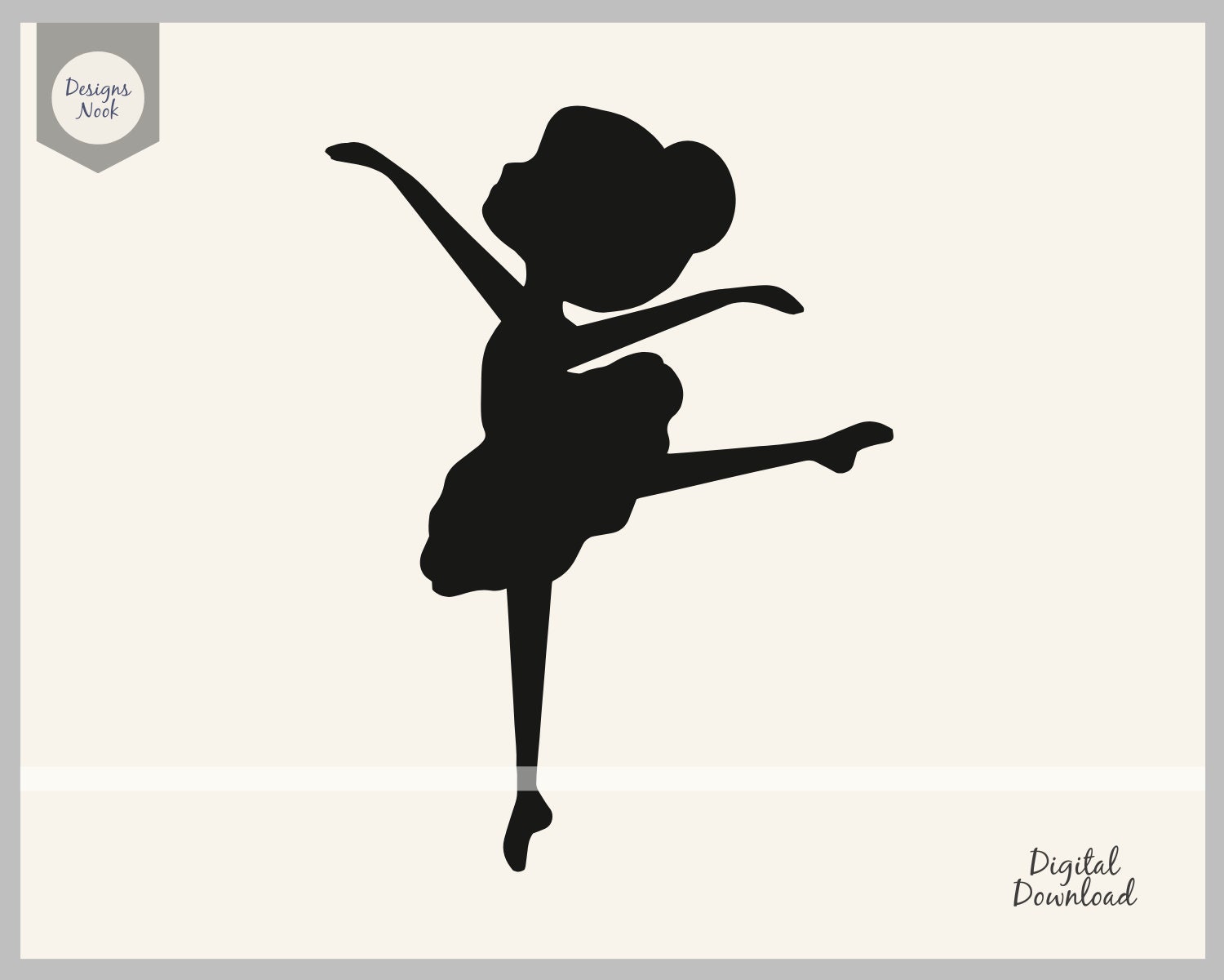 Ballerina Svg, Little Ballerina Svg, Ballerina Cut File, Dance Svg ...