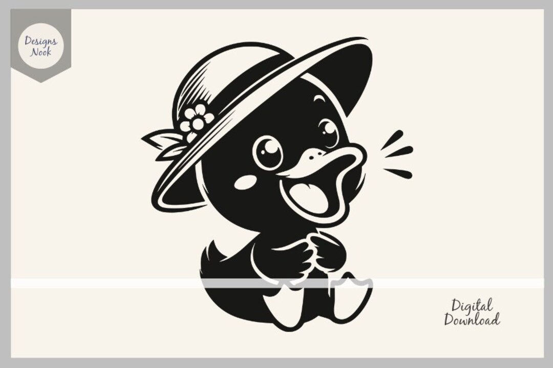 Baby Duck SVG, Funny Little Duck Svg, Baby Duck Funny Svg, Cute Duck ...