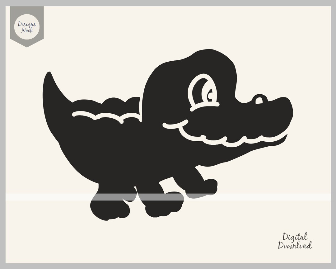 Baby Alligator Svg, Alligator Cut File, Baby Shower Cut File, Baby ...