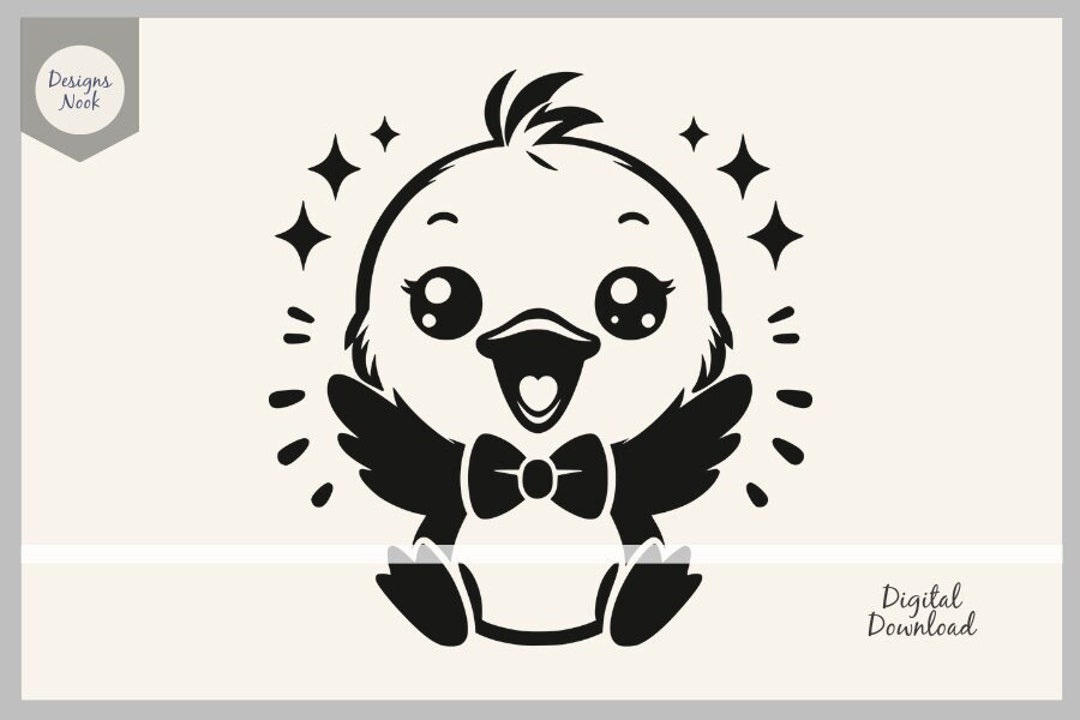 Baby Duck SVG, Funny Little Duck Svg, Baby Duck Funny Svg, Cute Duck ...
