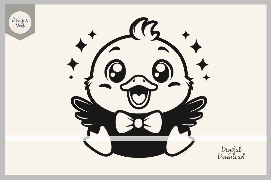 Baby Duck SVG, Funny Little Duck Svg, Baby Duck Funny Svg, Cute Duck ...