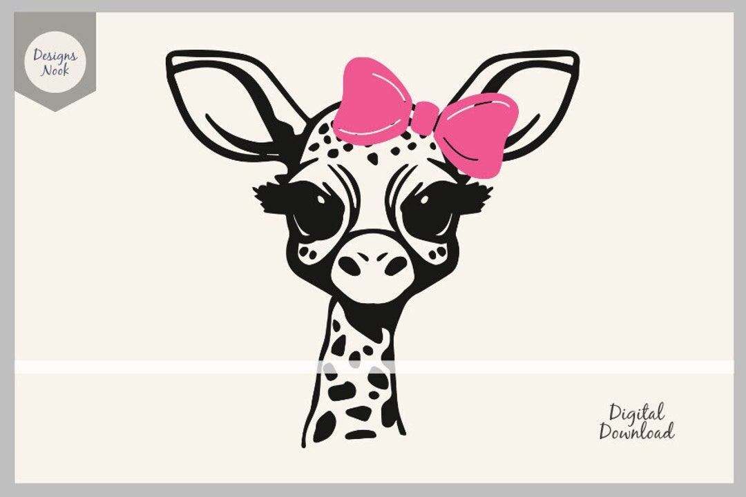 Giraffe SVG, Baby Giraffe Svg, Giraffe Funny Svg, Cute Giraffe Clipart ...