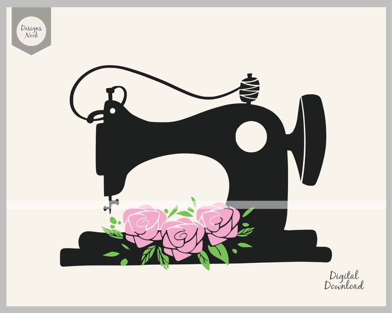 Sewing Machine Svg, Vintage Sewing Machine Svg, Sewing Machine ...