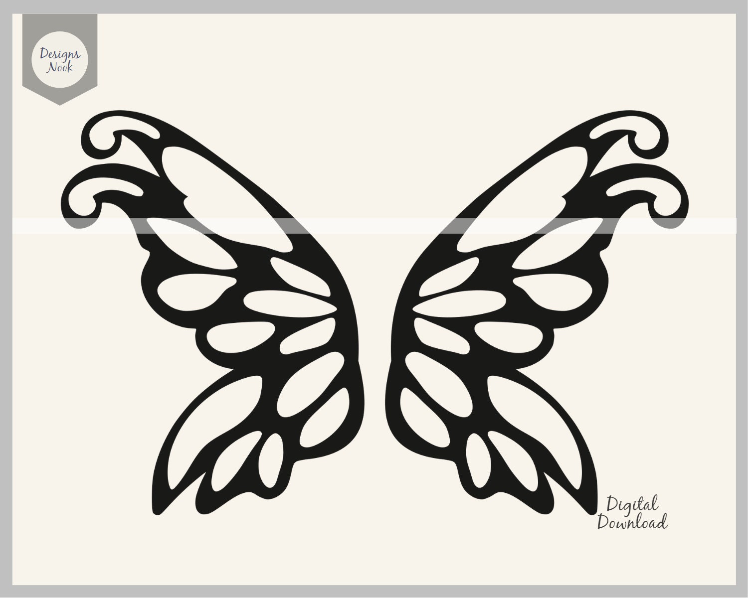 Fairy Wings SVG, Fairy Wings Cut File, Fairy Wings PNG Clipart, Fairy ...