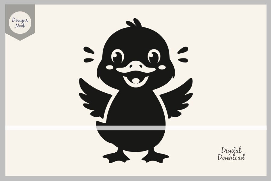 Baby Duck SVG, Funny Little Duck Svg, Baby Duck Funny Svg, Cute Duck ...