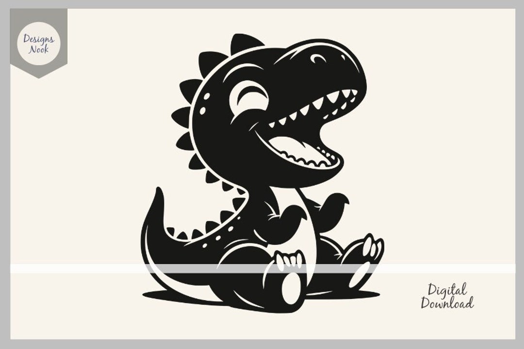 Dinosaur SVG, Baby Dinosaur Svg, Dinosaur Clipart, Cricut Svg File, T ...