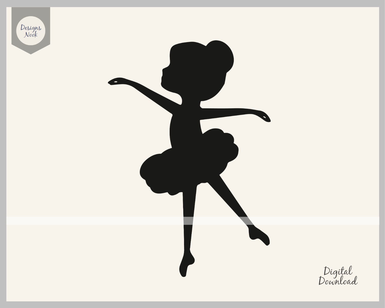 Ballerina Svg, Little Ballerina Svg, Ballerina Cut File, Dance Svg ...