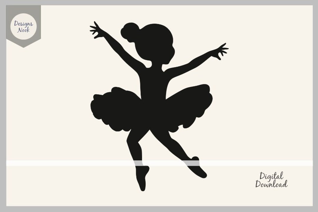 Ballerina Svg, Little Ballerina Svg, Ballerina Cut File, Dance Svg ...