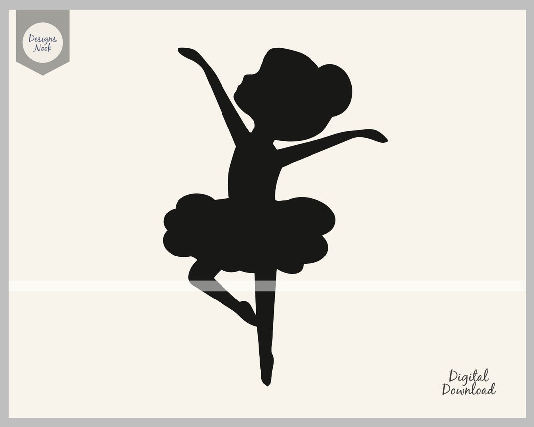 Ballerina Svg, Little Ballerina Svg, Ballerina Cut File, Dance Svg ...
