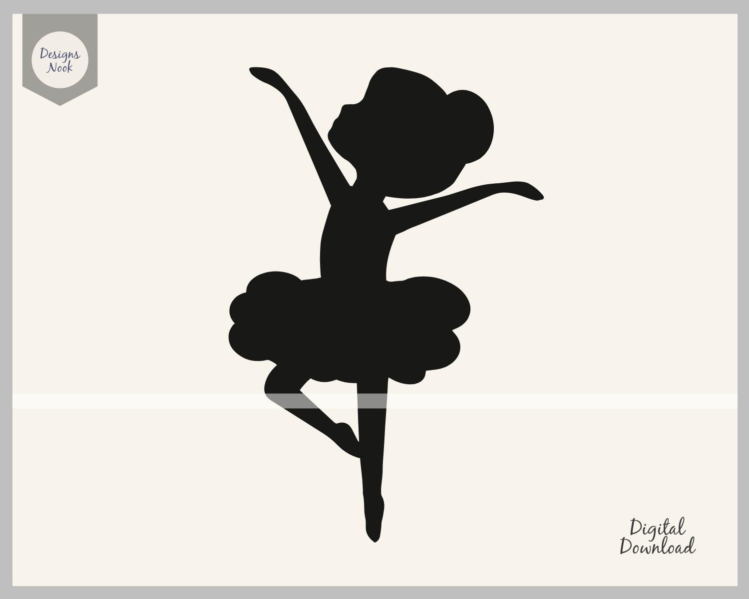 Ballerina Svg, Little Ballerina Svg, Ballerina Cut File, Dance Svg ...
