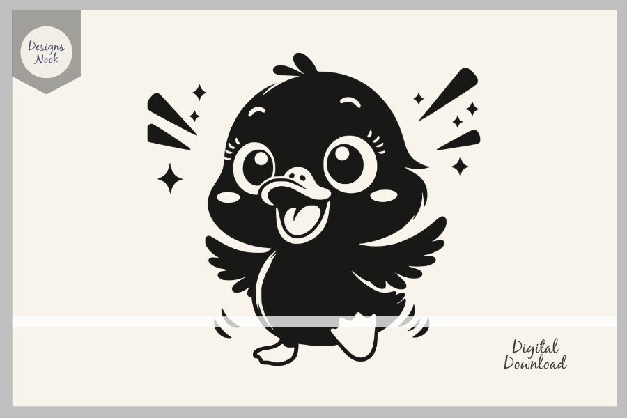 Baby Duck SVG, Funny Little Duck Svg, Baby Duck Funny Svg, Cute Duck ...