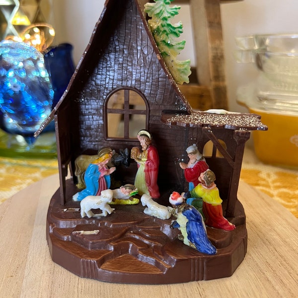 Plastic Nativity - Etsy