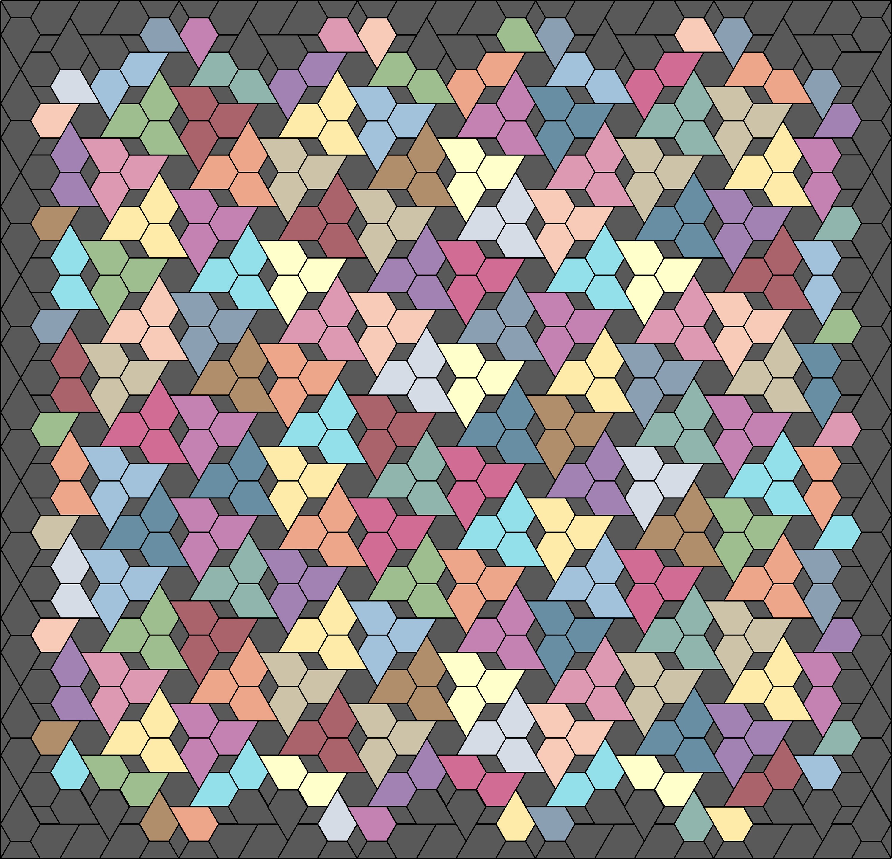 Ruby Quilt EPP Template Set SVG US Letter & A4 Versions in - Etsy Australia