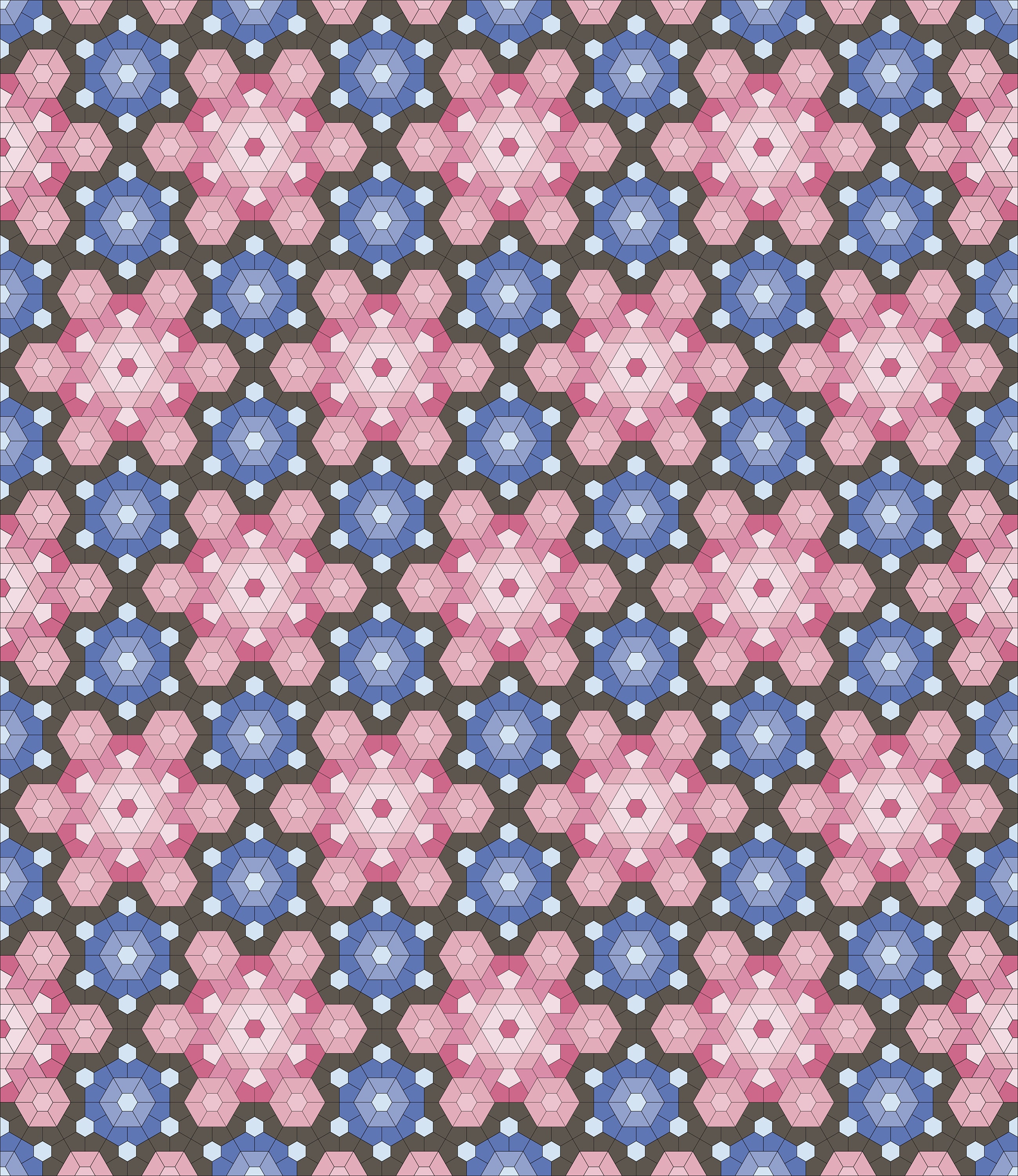 Edith Quilt EPP Template Set SVG, US Letter & A4 Versions - Etsy