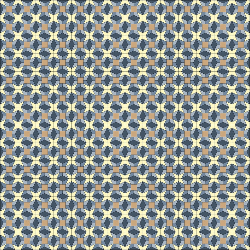 Kite Crosses EPP Template Set - SVG File, US Letter & A4 Pdf’s - Etsy