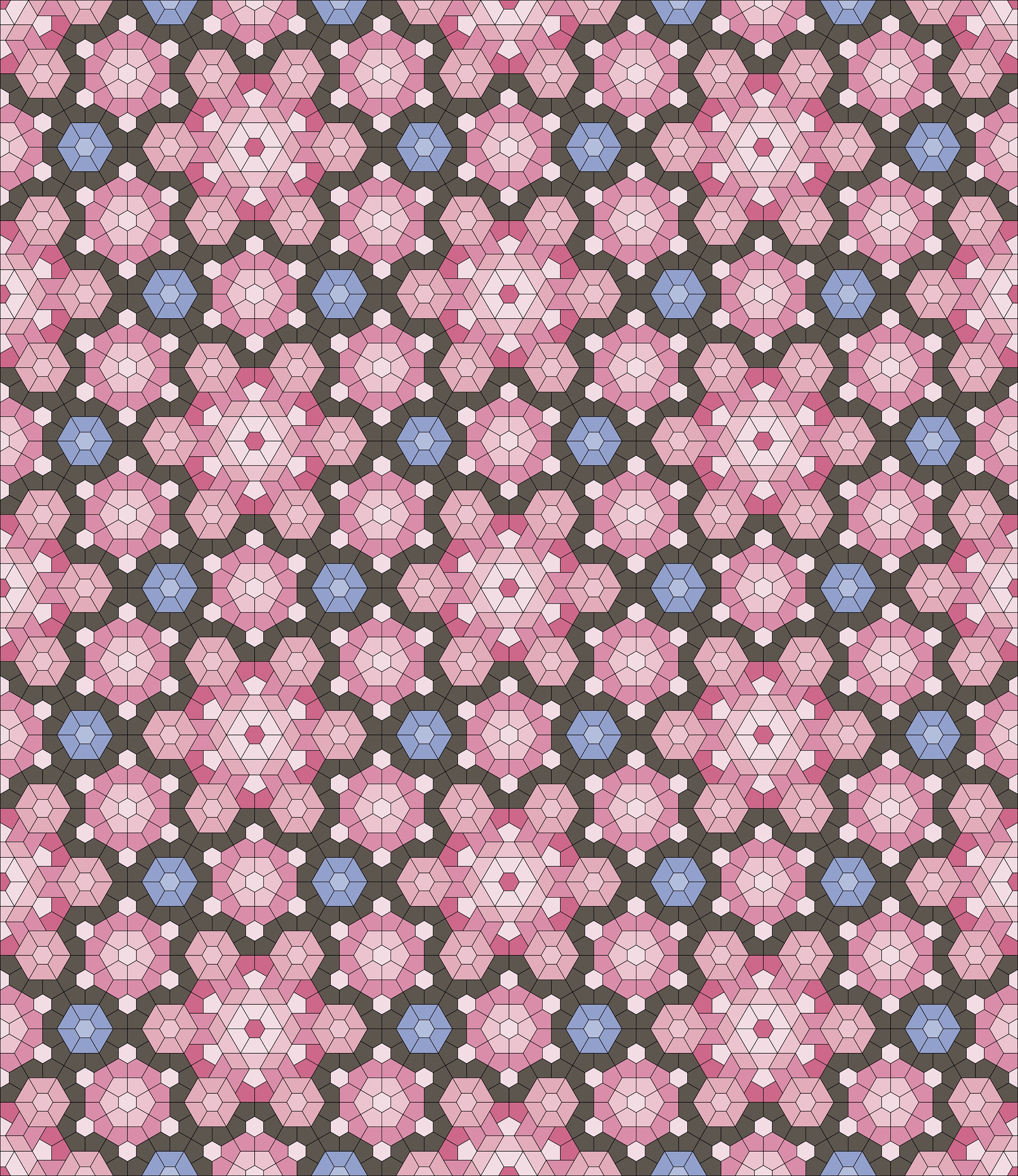 Edith Quilt EPP Template Set - SVG, US Letter & A4 Versions - Etsy