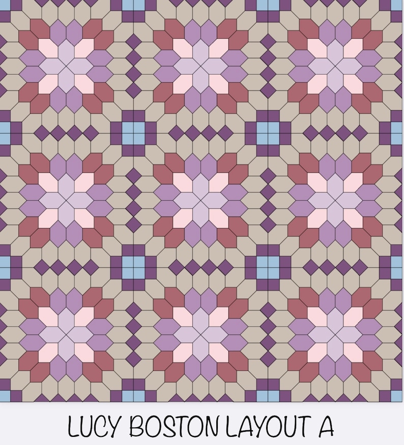 Lucy Boston English Paper Piecing Template Sets - 3 Sizes – Digital ...