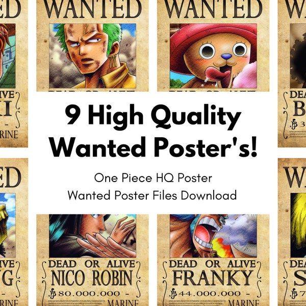 Wanted Poster - Etsy