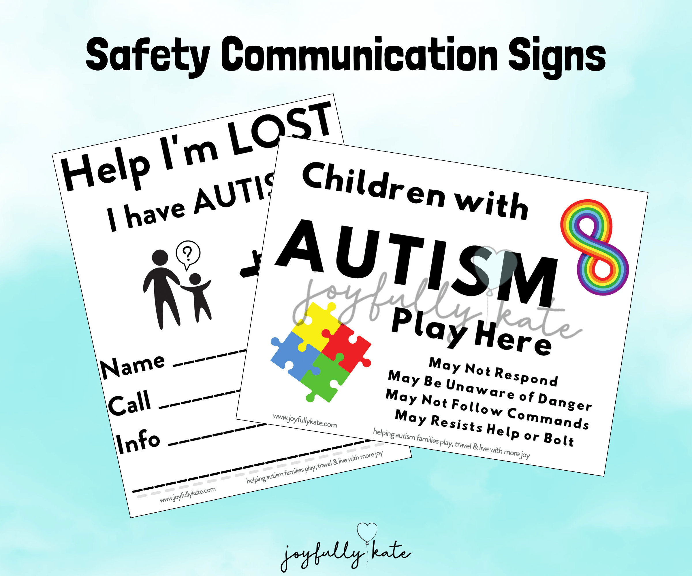 Help & Safety: PECS, Signs, and Helpers - Etsy