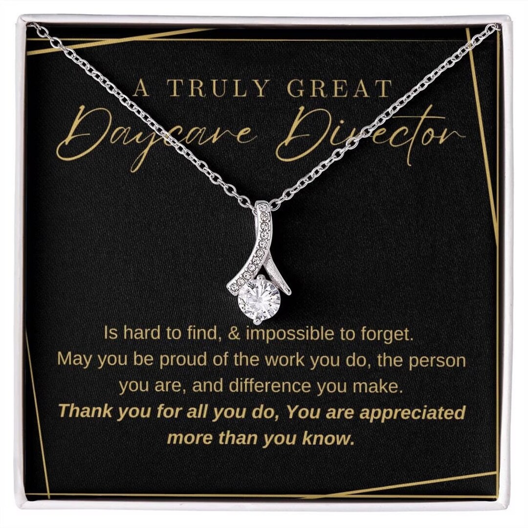 Thank You Daycare Director, Appreciation Gift for Daycare Director ...