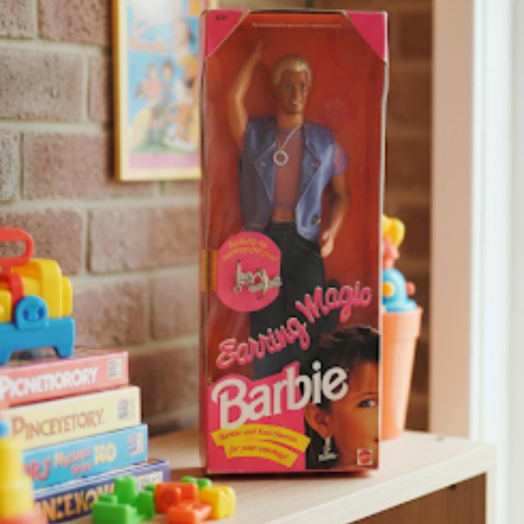 Earring Magic Ken, 1992 Barbie Collectible - Etsy