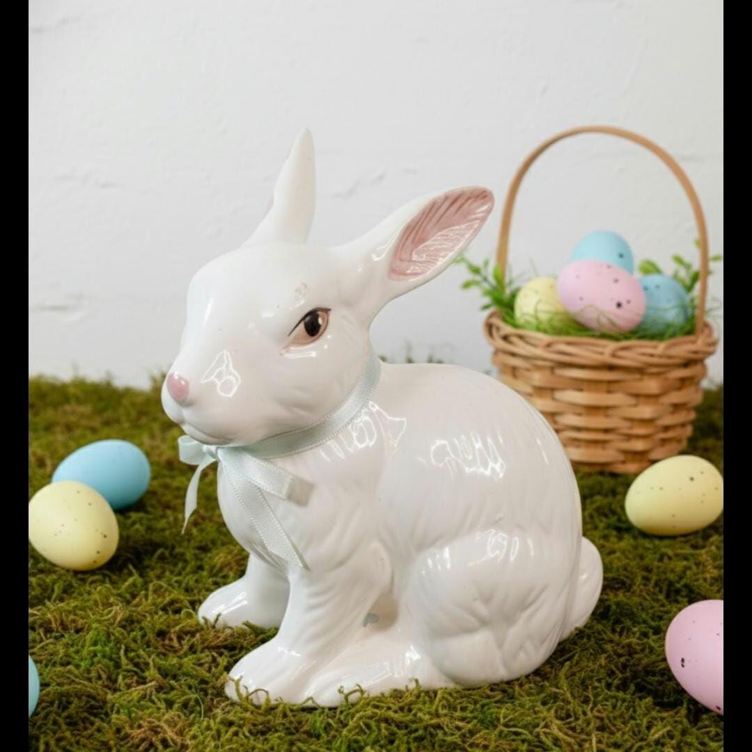 Vintage Ceramic Rabbit | Easter | Bunny Decor - Etsy