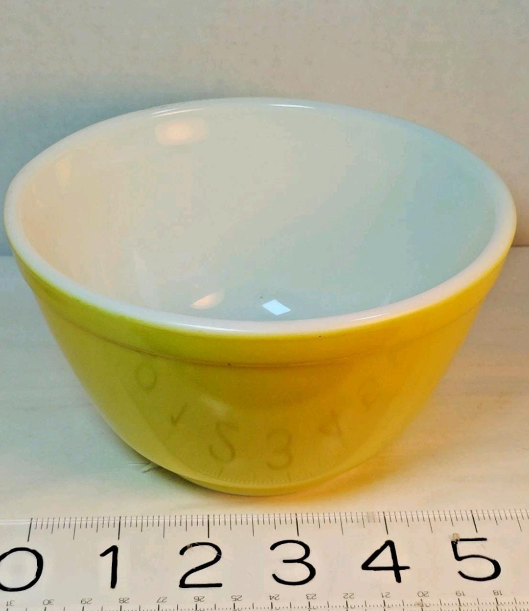 Vintage Pyrex Yellow Mixing Bowl: Lemon Daisy Citrus Design - Etsy