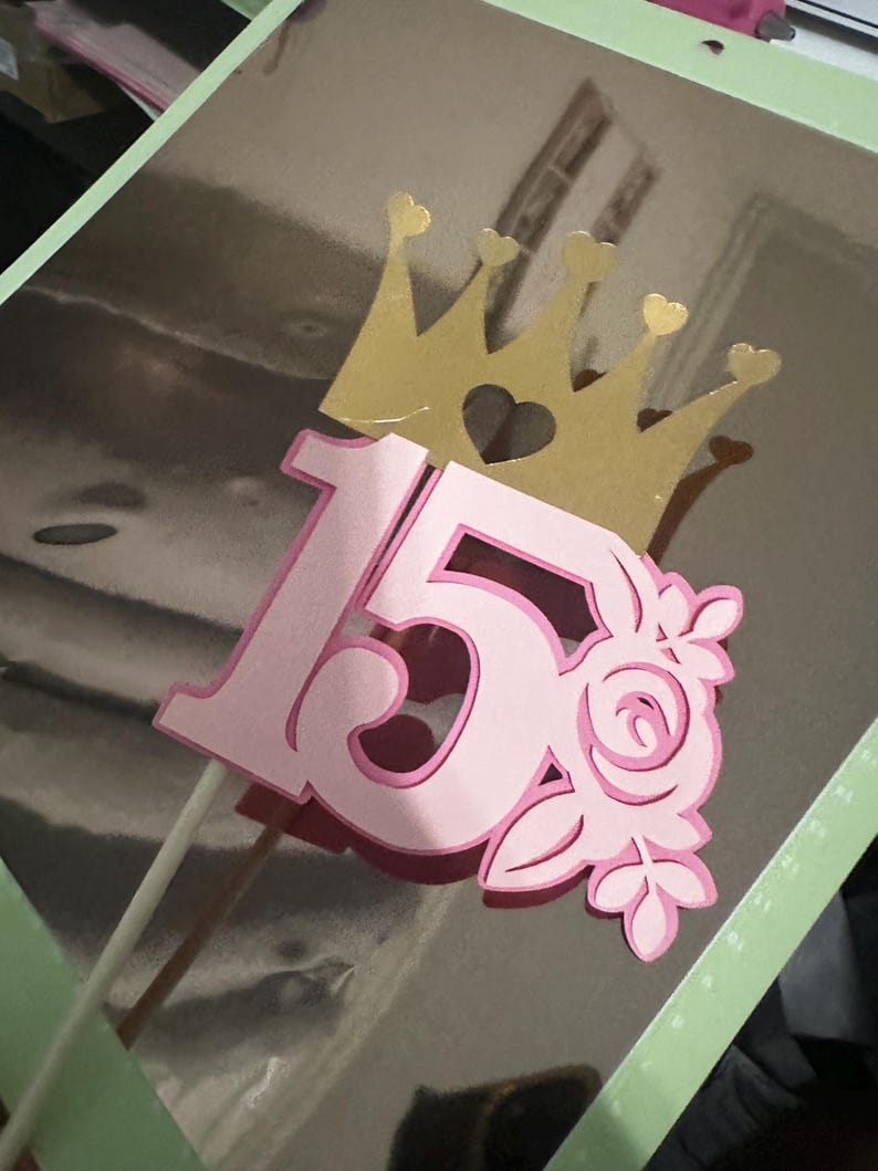 Quinceañera Cake Topper - Etsy