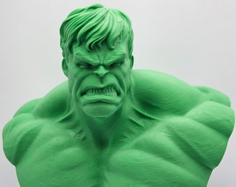 Incredible Hulk Bust 3d STL Files Ready for Print - Etsy